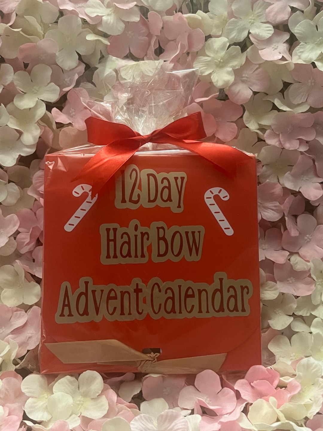 12 Day Hair Bow Advent Calendar Surprise Each Day Hair Clips Hair ...