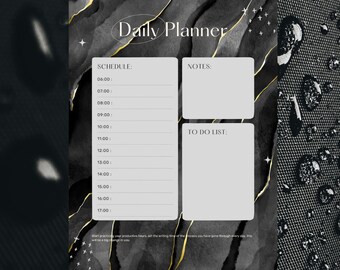 Retro Daily Planner - Etsy
