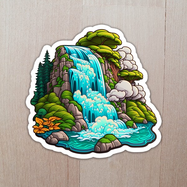 Waterfall River Desk - Etsy