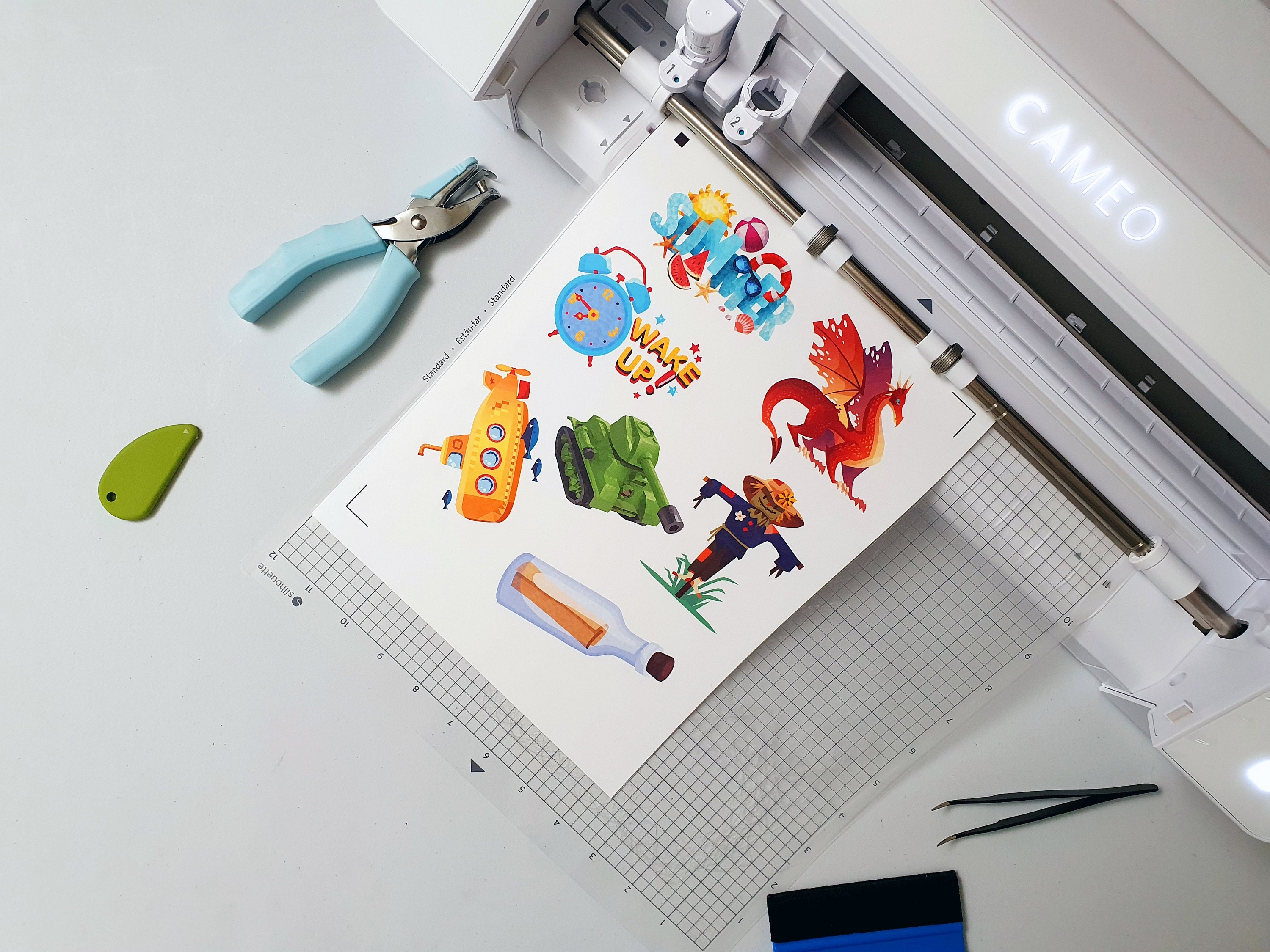 Submarine Sticker Vibrant Waterproof Vinyl Sticker for - Etsy