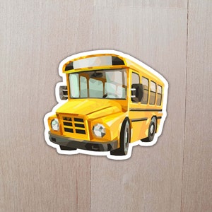 Bus Stickers - Etsy