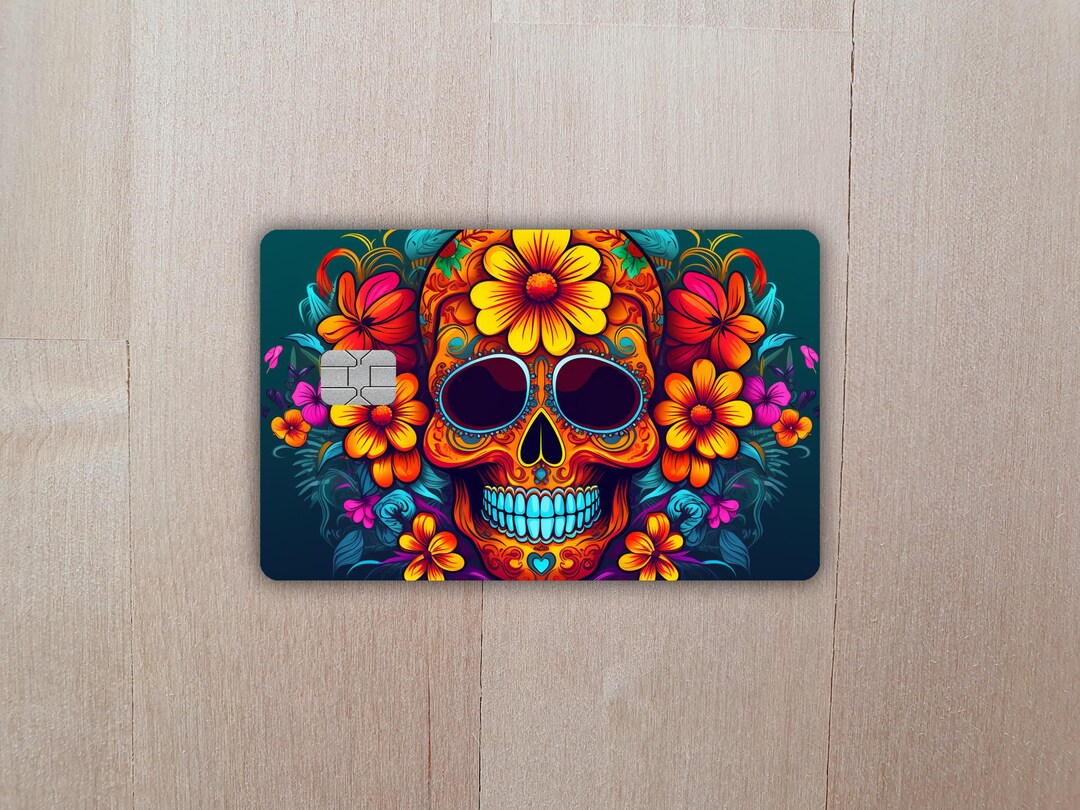 Trippy Colors Skull, Trippy Skull Skin, Hippie Skin, Skull Card Skin ...