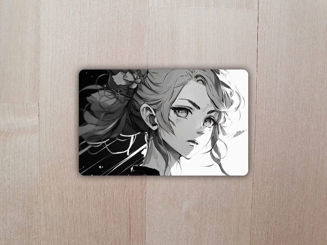 Anime Girl, Anime Character, Anime Lovers Gift, Anime Card Sticker ...