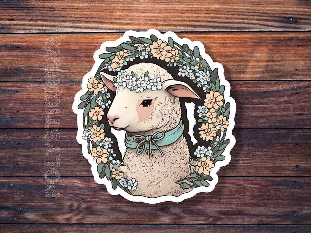 Show Lamb Decal