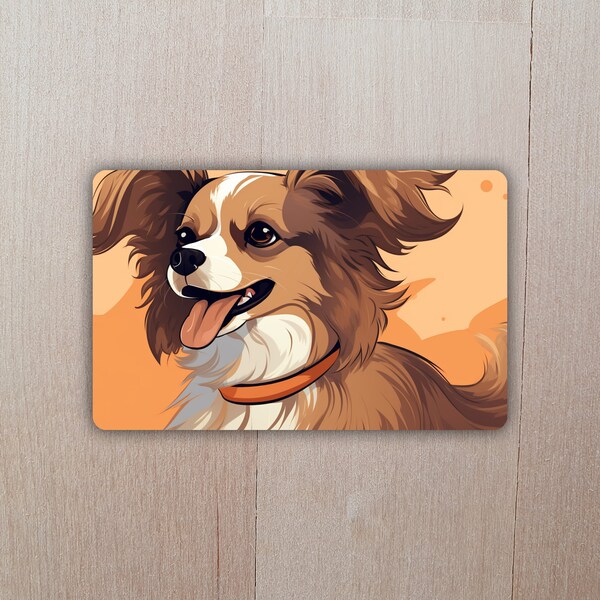Dog Credit Card Skin - Etsy