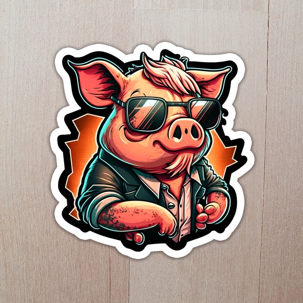 Pig Sticker - Etsy