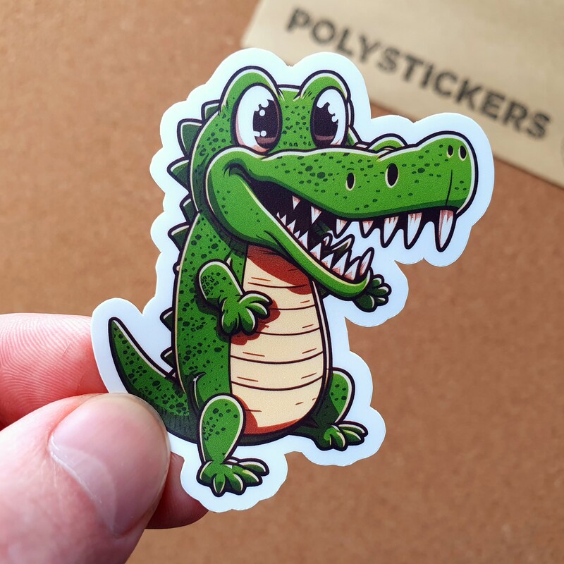 Crocodile Stickers - Etsy
