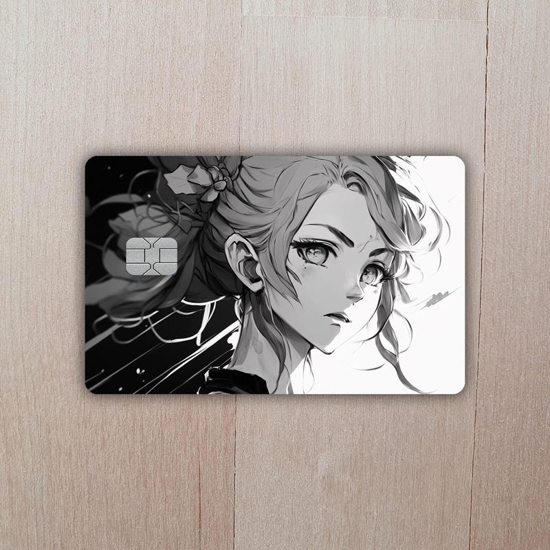Anime Bank Card Stickers - Etsy