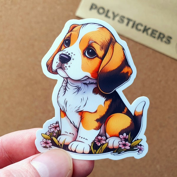 Puppy Sticker - Etsy