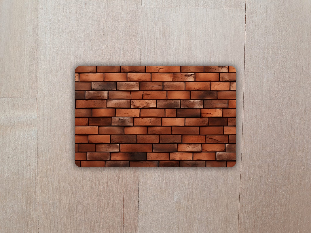 Brick Wall Card Skin, Bricks Wall Design, Brick Wall Card Sticker ...