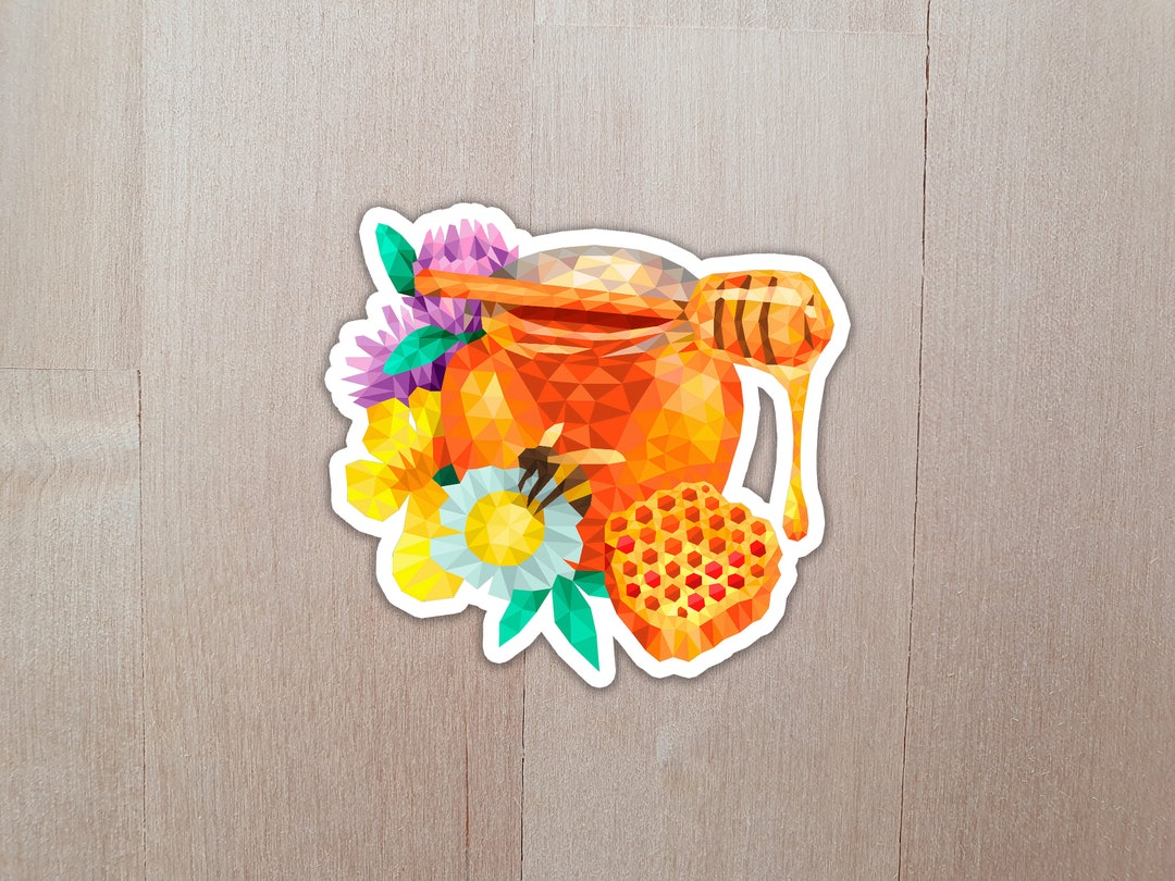 Honey Pot Sticker | Honey Sticker | Honey Pot | Planner Sticker ...