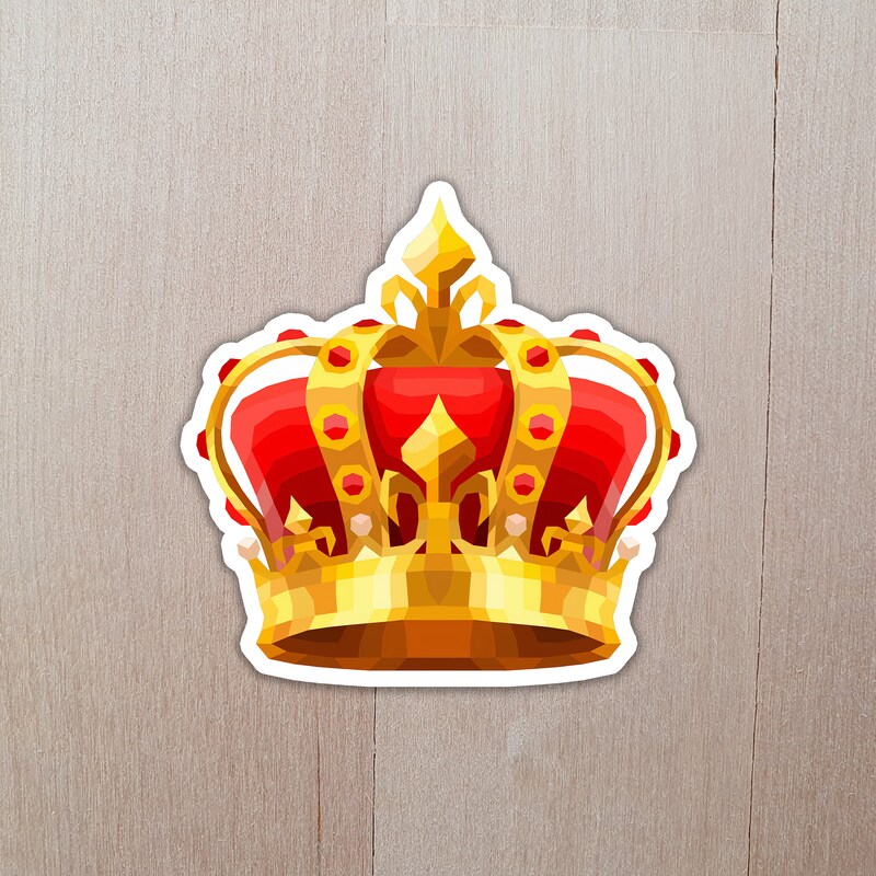 Crown Stickers - Etsy