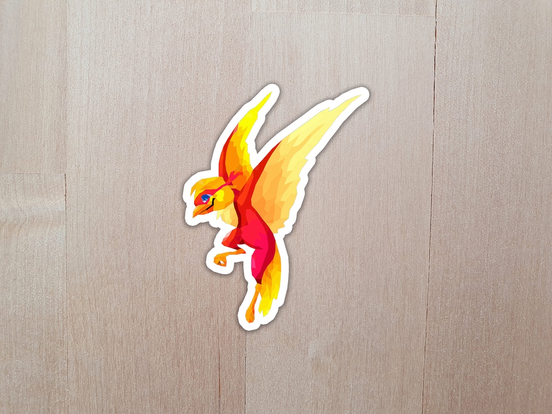 Phoenix Sticker Phoenix Rising Sticker Phoenix Art Phoenix Decal ...