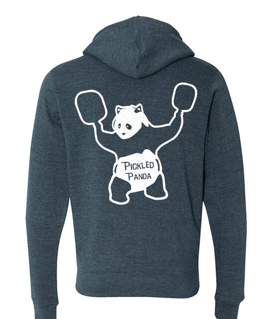Performance Pickleball Zip Hoodie Pickled Panda Unisex - Etsy