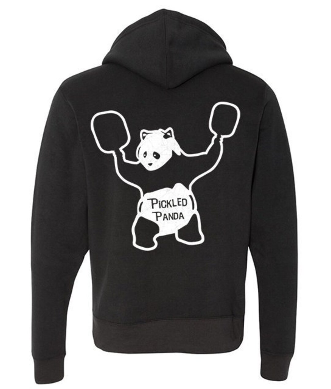 Performance Pickleball Zip Hoodie Pickled Panda Unisex - Etsy