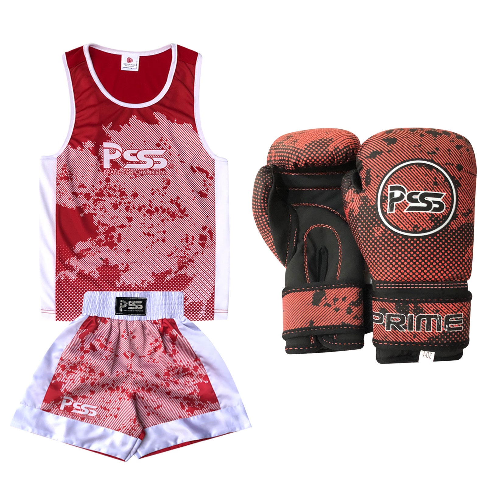 PSS Kids Boxing Uniform Set of 2 Pieces Sublimation Design Student ...