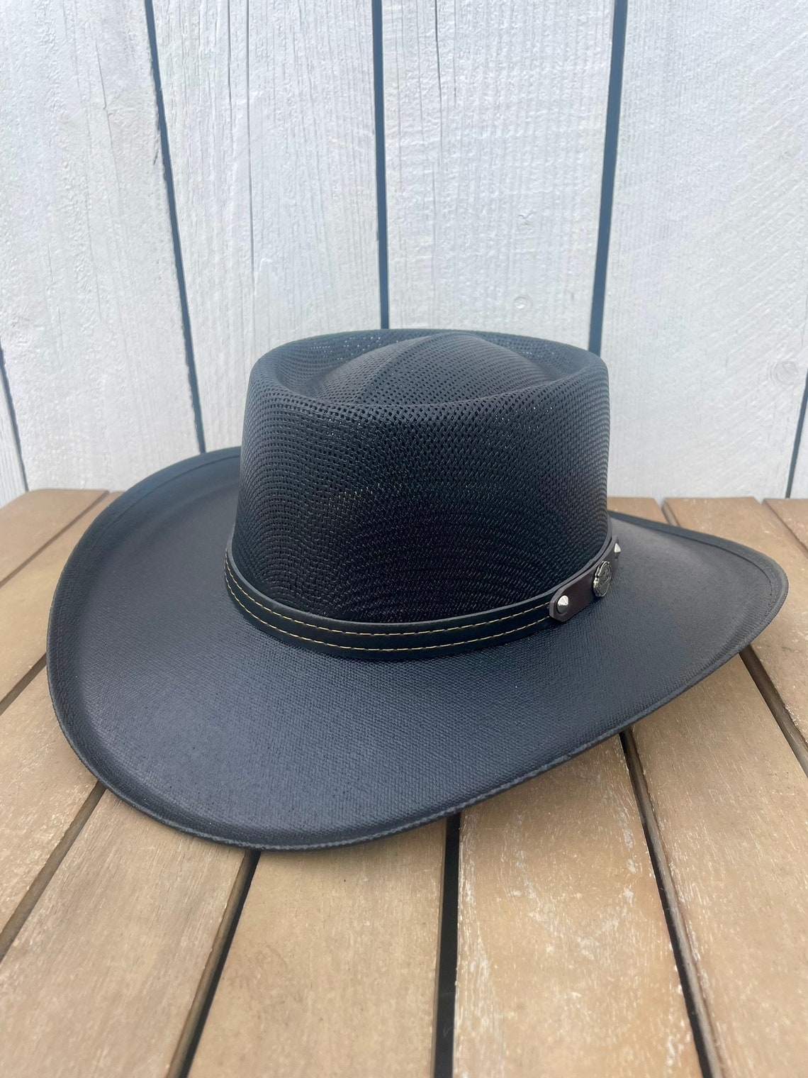Black Cowboy Hat Men Cowboy Hat Women Straw Hat Wool Felt Cowboy Hat ...