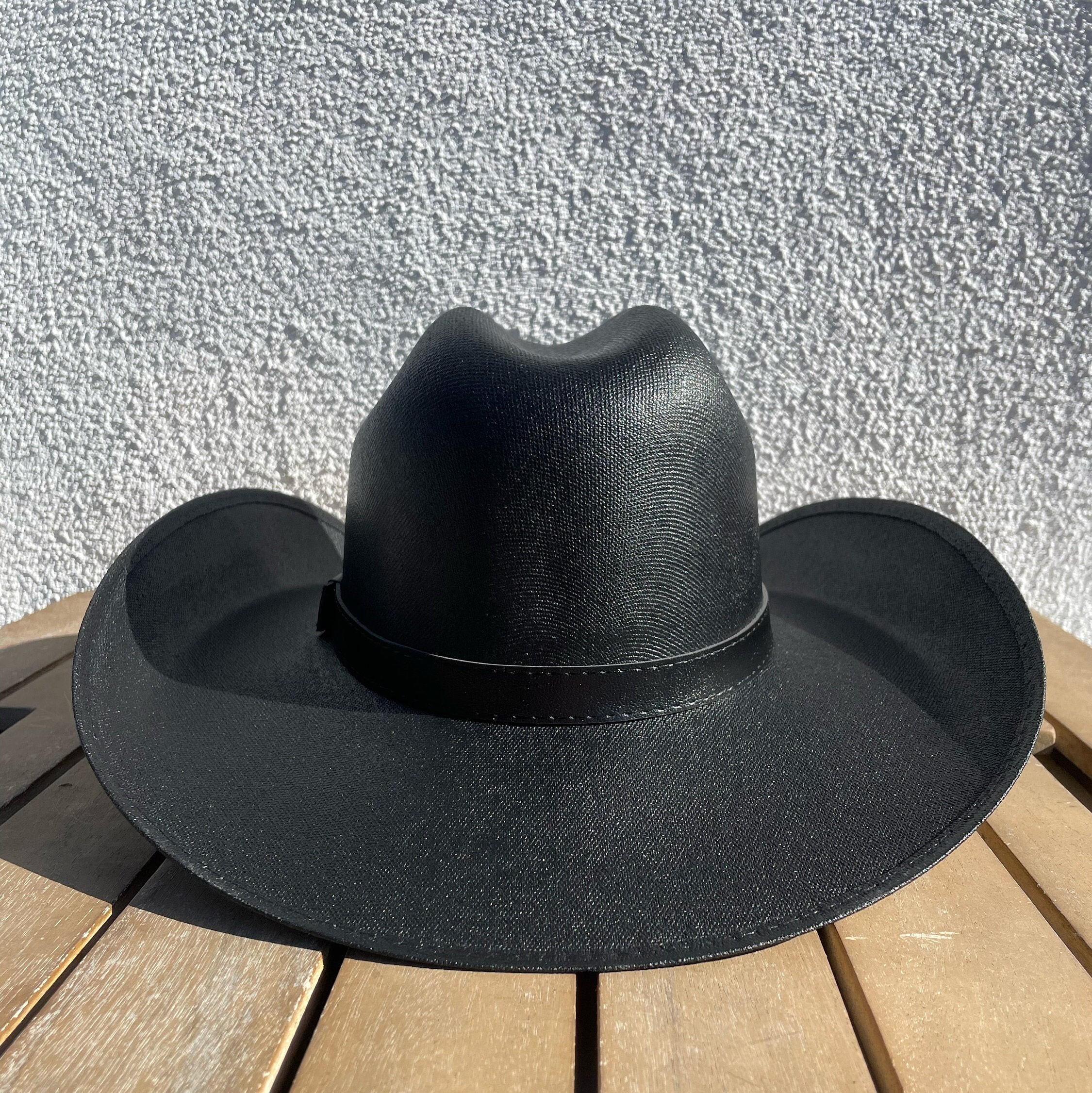 Black Cowboy Hat for Men Cowboy Hat Women Straw Hat Wool Felt Cowboy ...