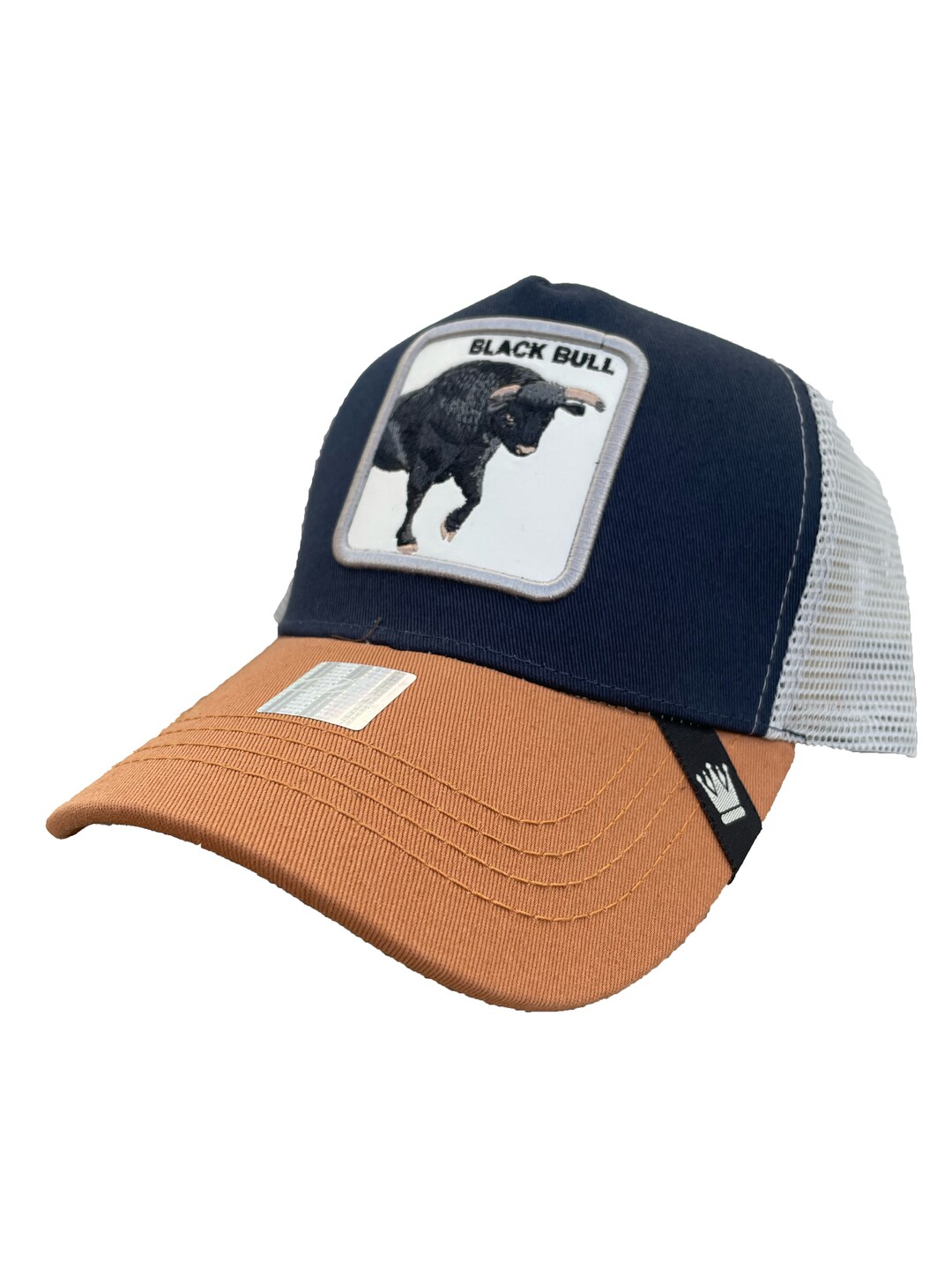 Bull GOORIN BROS CAP Style 5 Panel Hat Animal Trucker Hat Farm Summer ...