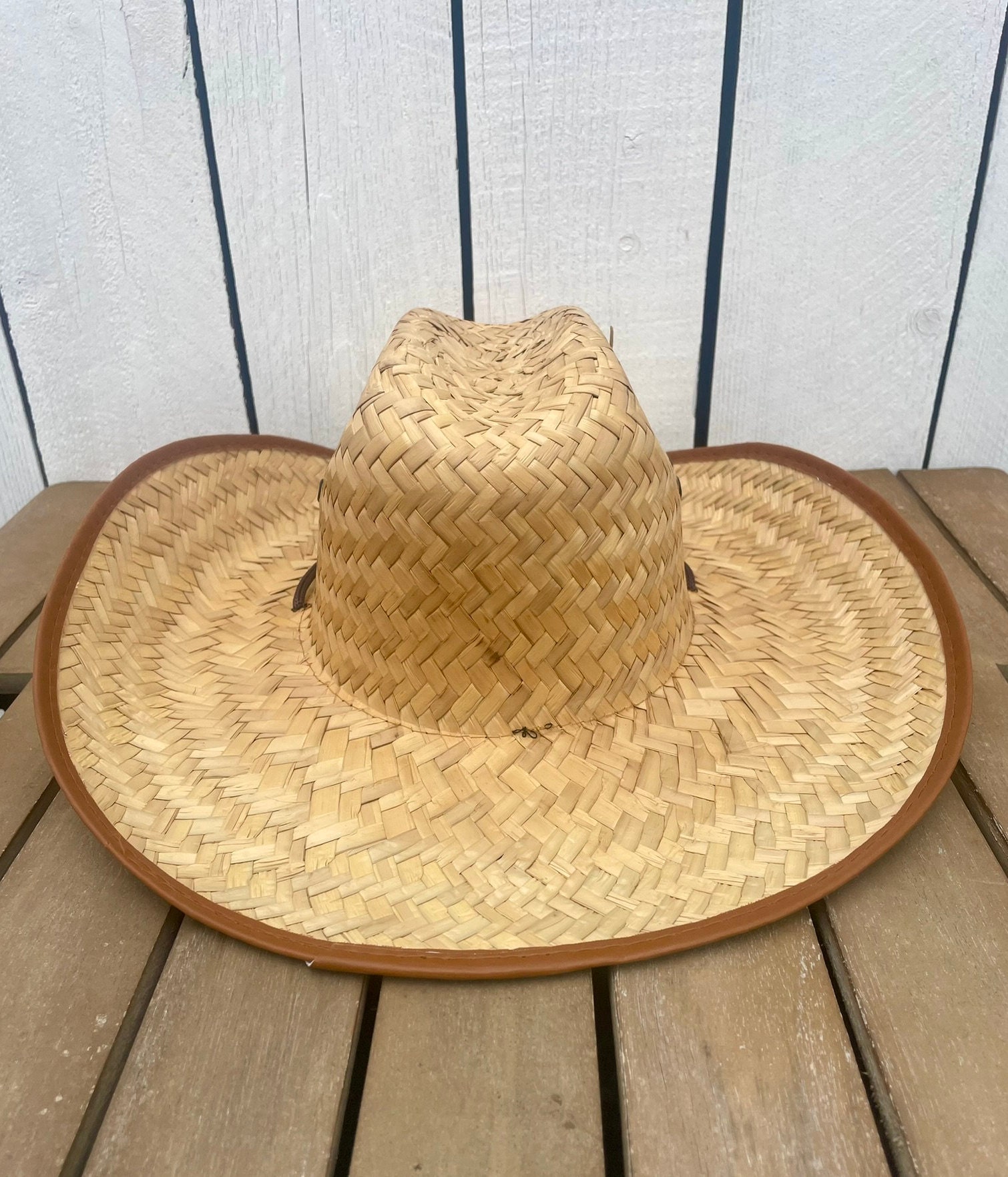 Palm Leaf Cowboy Hat Men Cowboy Hat Women Straw Hat Cowboy Hat Western ...
