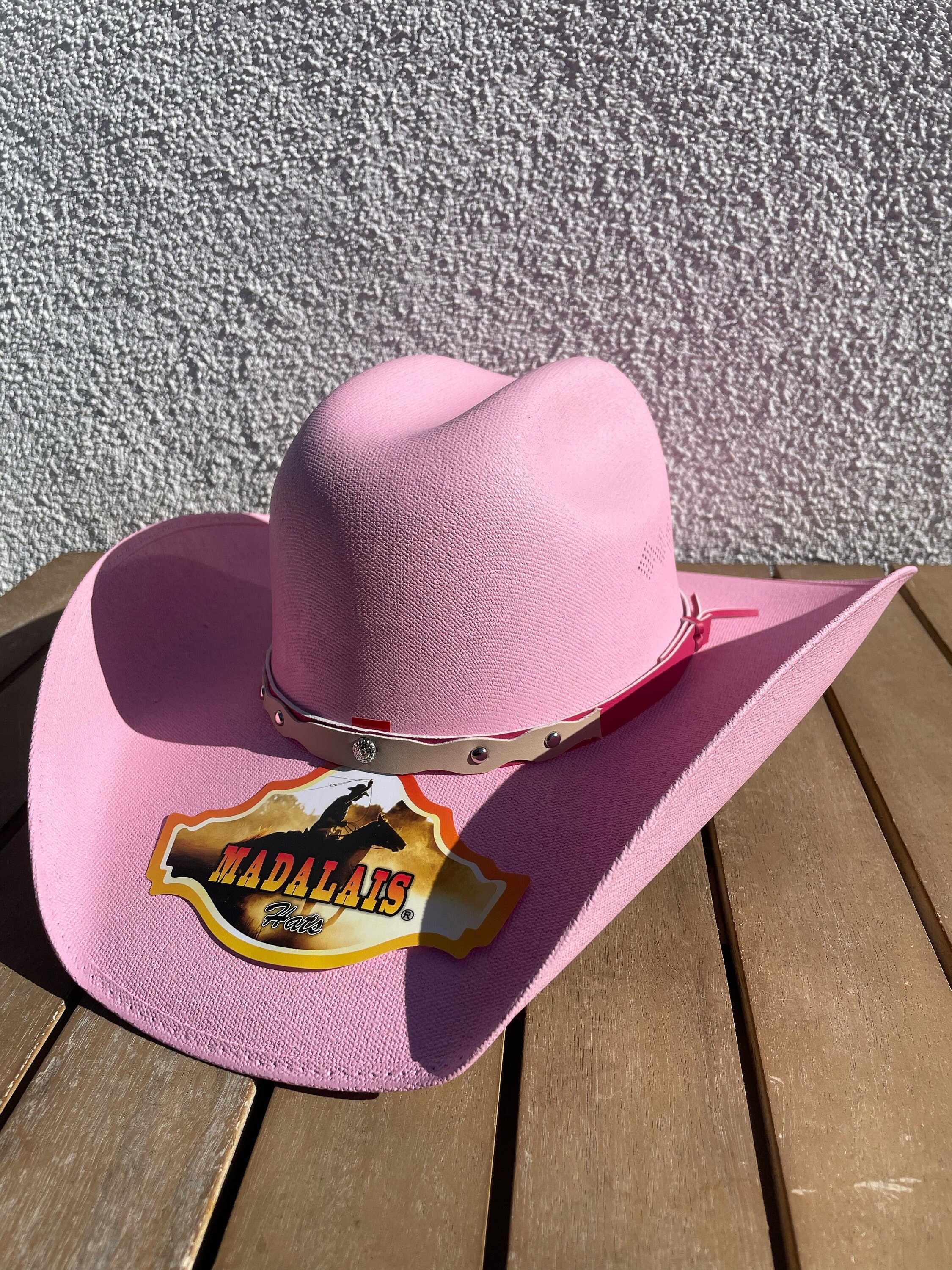 Pink Cowboy Hat for Girls Cowboy Hat Women Straw Hat Wool Felt Cowboy ...