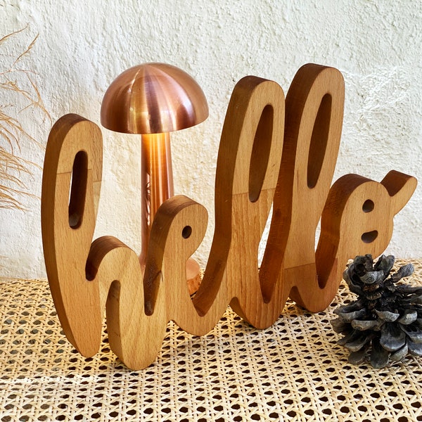 Wood Letters, Wedding Favors, Hello Wooden Letters, Hello Wood Sign ...