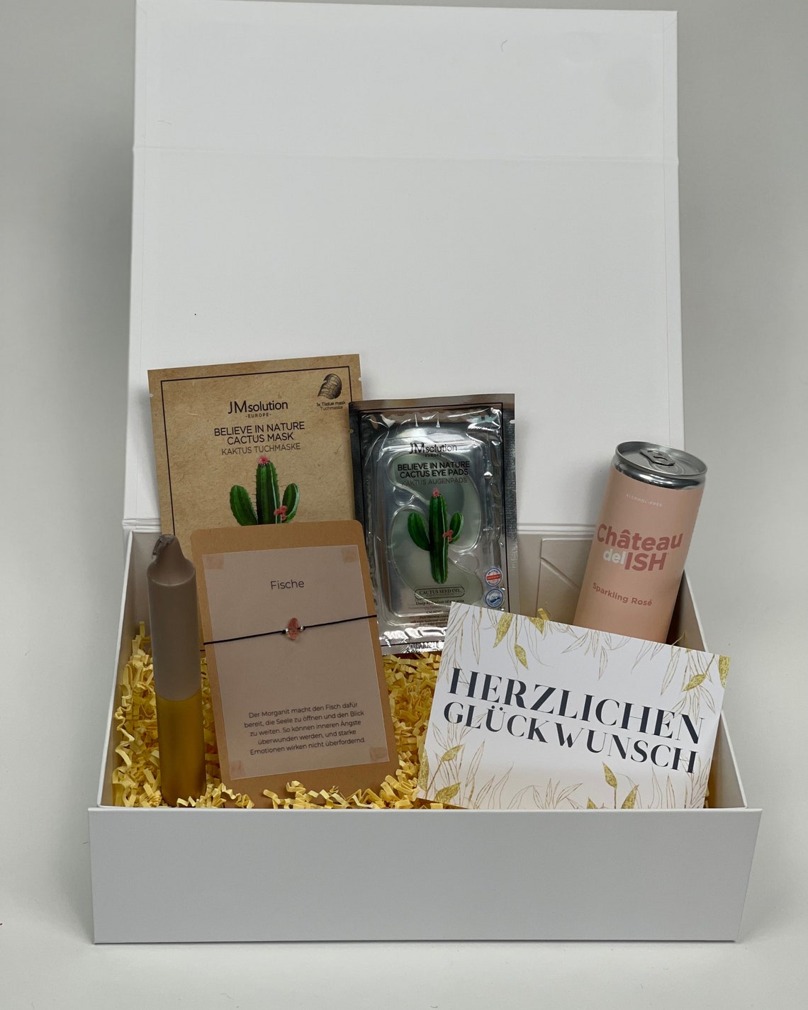 Birthday Surprise: Pampering Box With Personalized Bracelet - Etsy