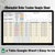 Editable Monthly Calendar Google Sheets, 2025 Calendar Template, 2025 ...