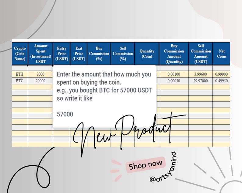 2025 Crypto Profit and Loss Template, Investment Tracking, Portfolio ...