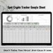 Editable Monthly Calendar Google Sheets, 2025 Calendar Template, 2025 ...