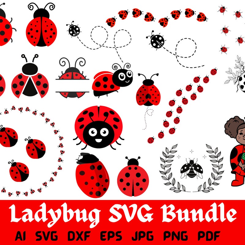 Lady Bug Clip Art - Etsy
