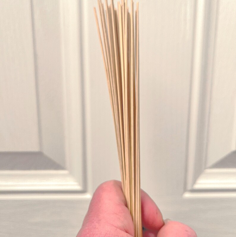Bamboo Splits/sticks - Wooden Craft Sticks for Making Incense Sticks ...