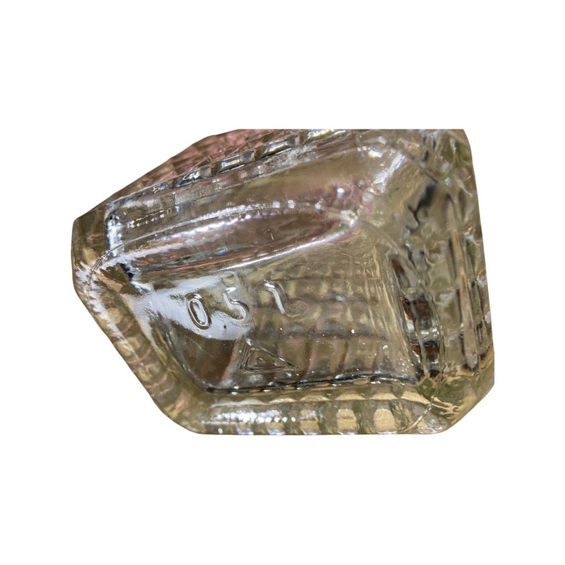 Vintage GLASS Table Light Beautiful Mid Century Designer - Etsy