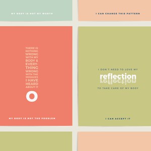 Printable Eating Disorder Recovery Affirmation Cards, Disordered Eating ...