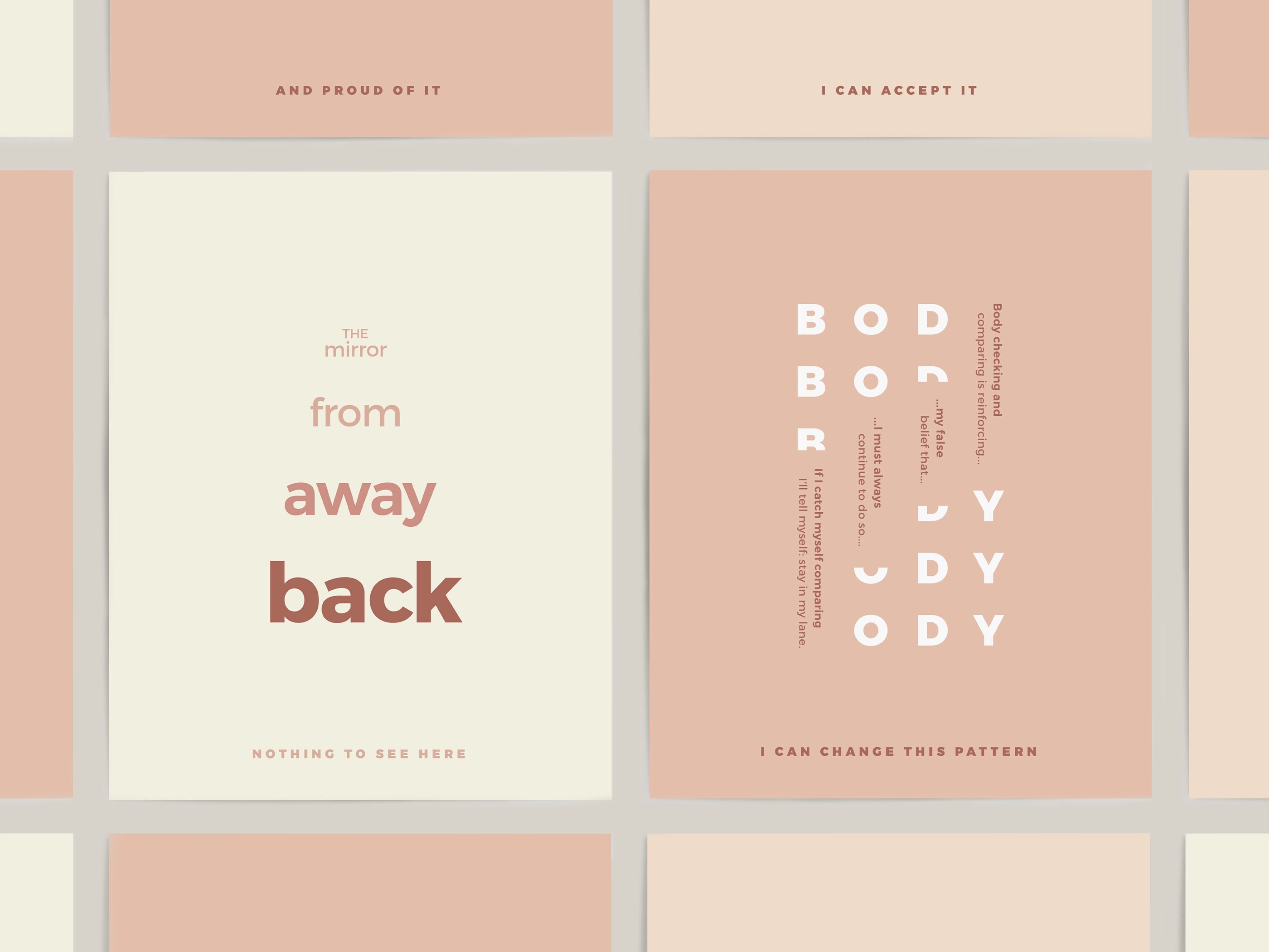 Printable Eating Disorder Recovery Affirmation Cards, Disordered Eating ...