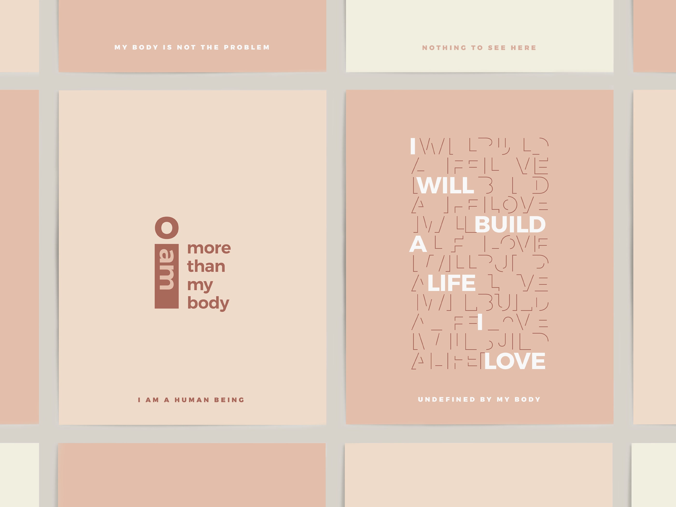 Printable Eating Disorder Recovery Affirmation Cards, Disordered Eating ...