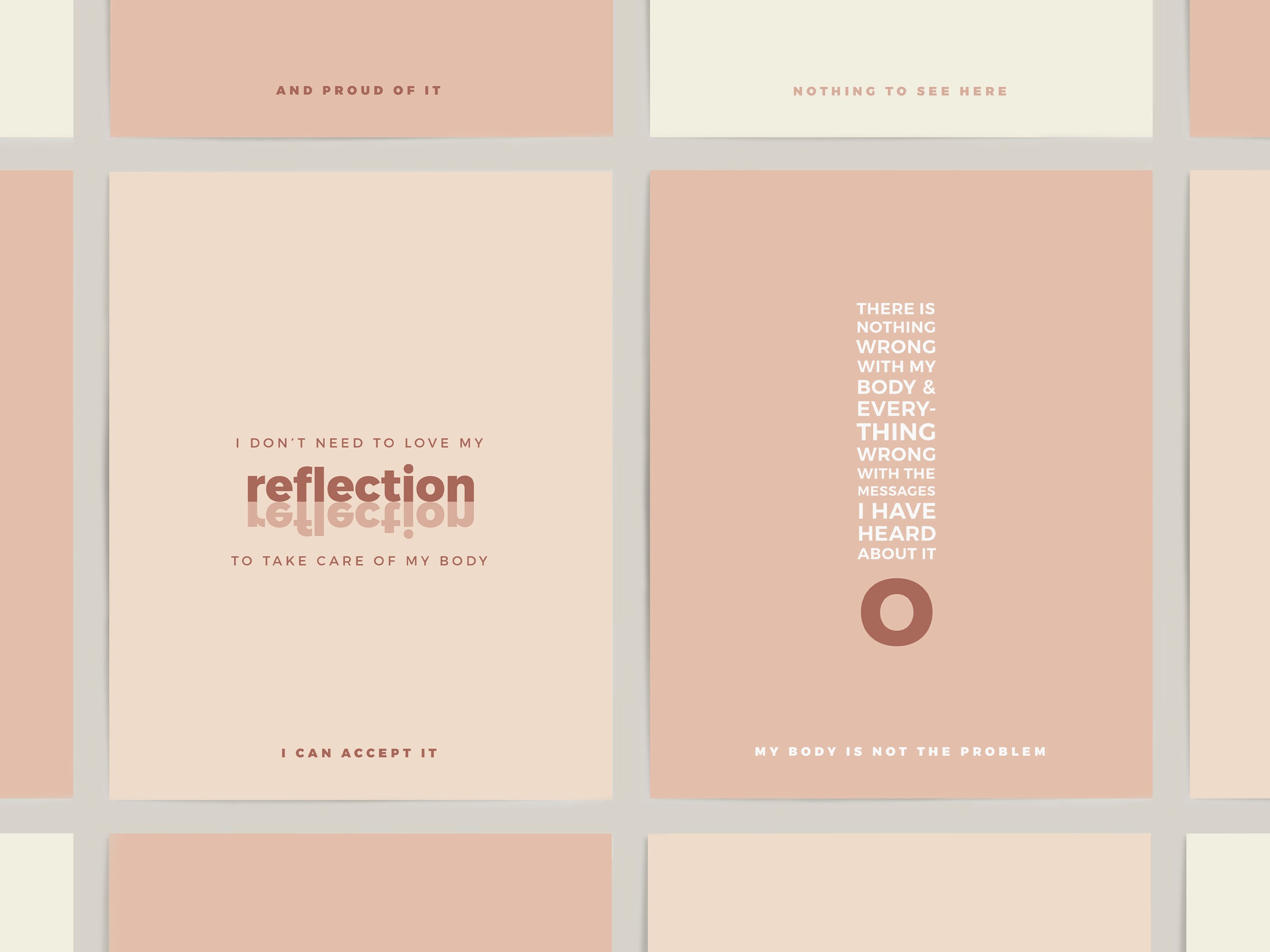 Printable Eating Disorder Recovery Affirmation Cards, Disordered Eating ...