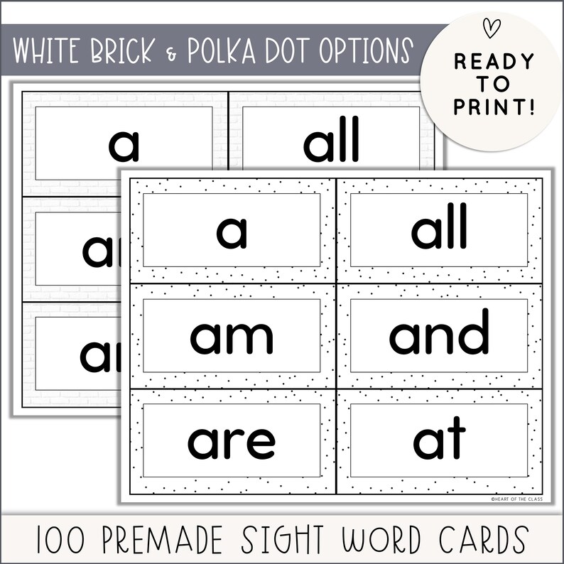 Boho Classroom Word Wall Editable Sight Word Cards Boho - Etsy