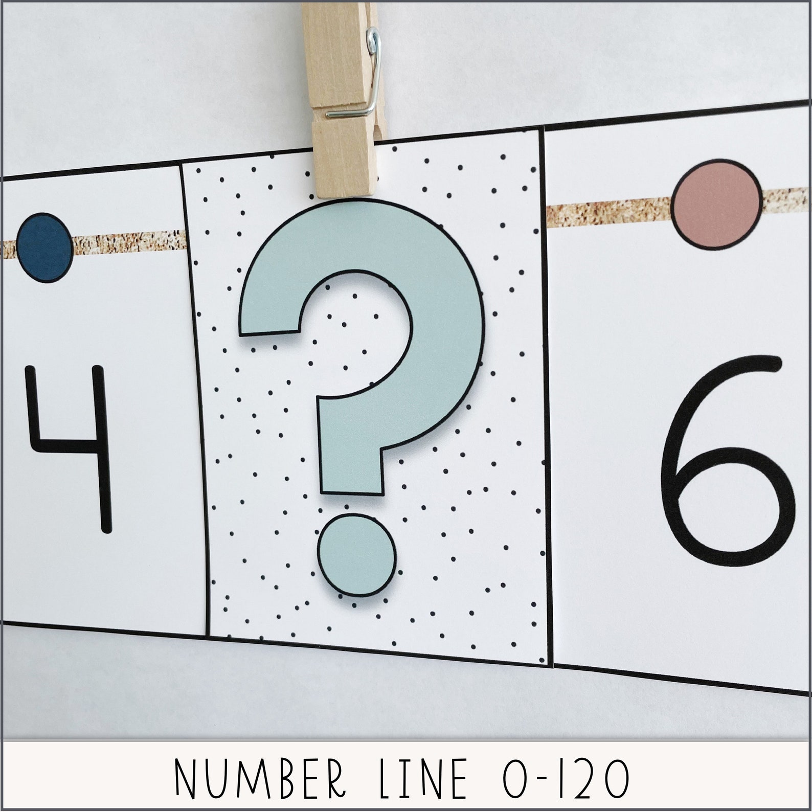 Boho Number Posters Ten Frame Posters Number Line Boho Plants Classroom ...