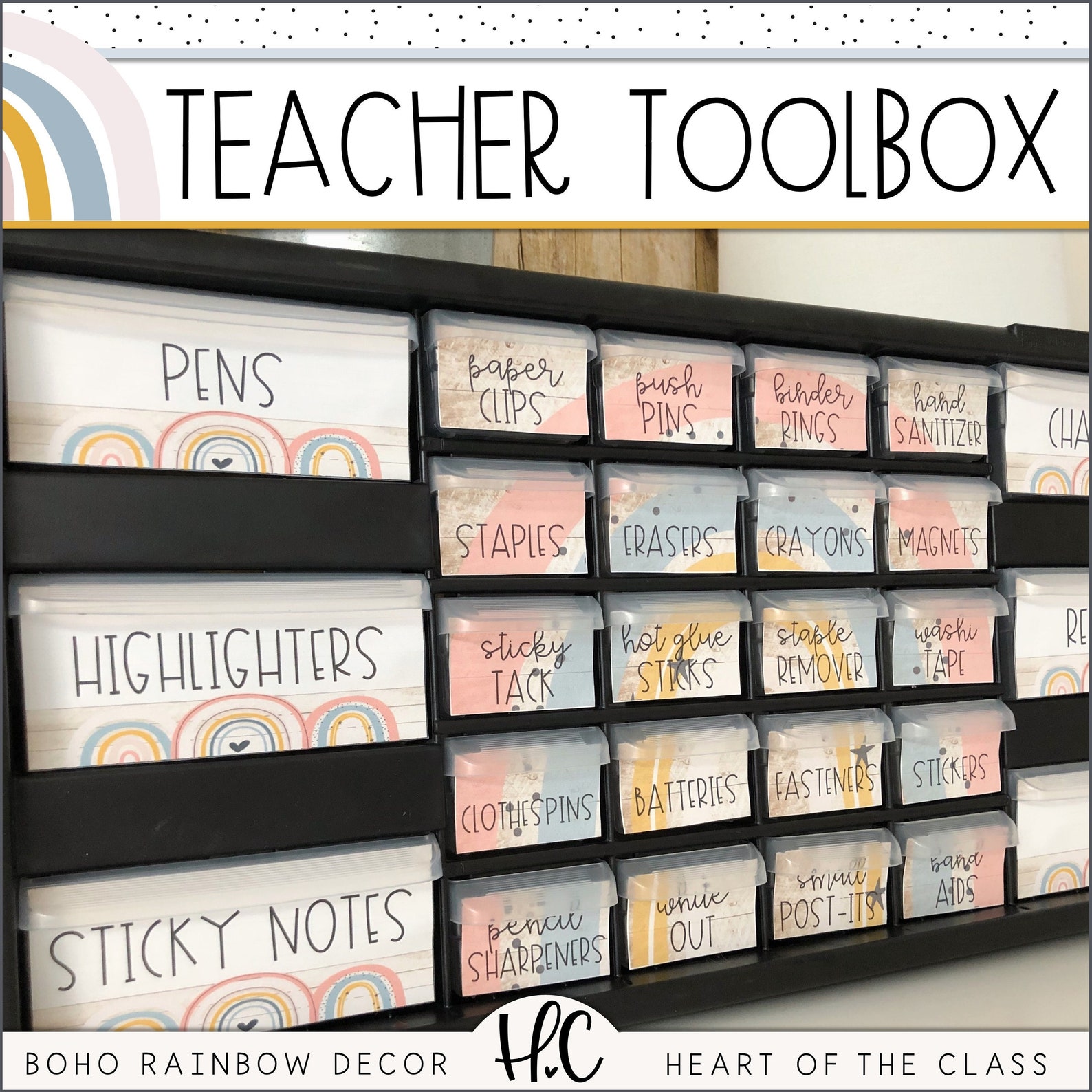Teacher Toolbox Editable Teacher Toolbox Labels Toolbox - Etsy Canada