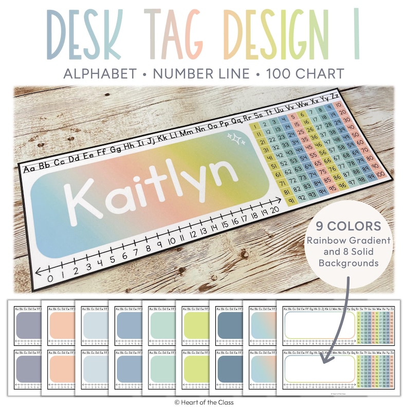 Student Desk Name Tags Editable Labels | Desk Name Plates With Alphabet ...