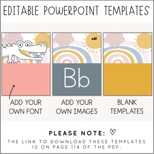 Alphabet Posters | Boho Rainbow Classroom Alphabet | Primary Alphabet ...