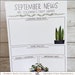 Classroom Newsletters Boho Plants Classroom Decor Editable - Etsy