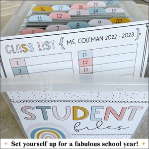 Boho Rainbow Classroom Decor Bundle | Modern Classroom Decor Bundle ...