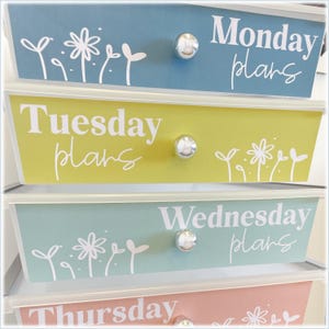 Rolling Cart Labels for 5 Drawer, 10 Drawer and 12 Drawer Teacher ...