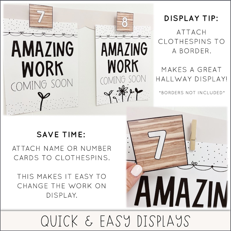 Amazing Work Classroom Bulletin Board for Back to School From - Etsy