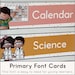 Classroom Schedule Cards Boho Rainbow Classroom Decor Editable Visual ...