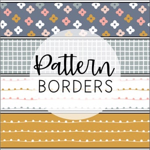 Printable Classroom Borders | Boho Rainbow Bulletin Board Borders ...