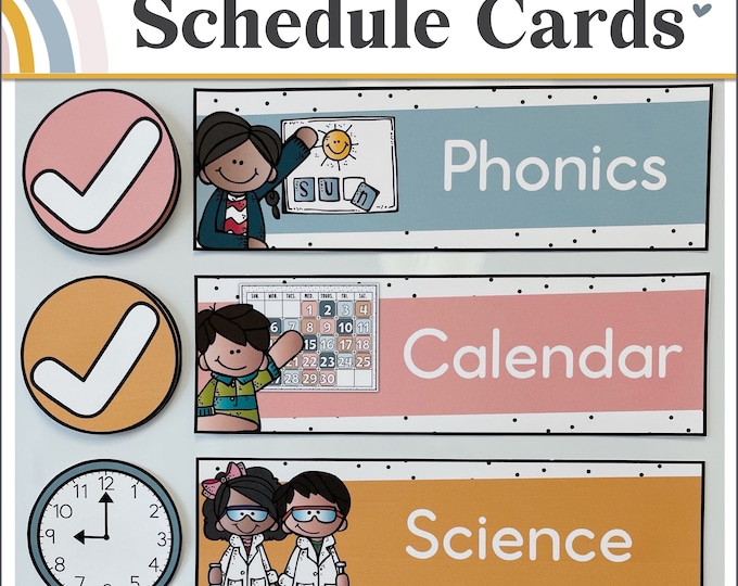 Visual Schedule - Etsy