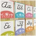 Classroom Cursive Alphabet Posters Hello Brights Classroom Decor ...